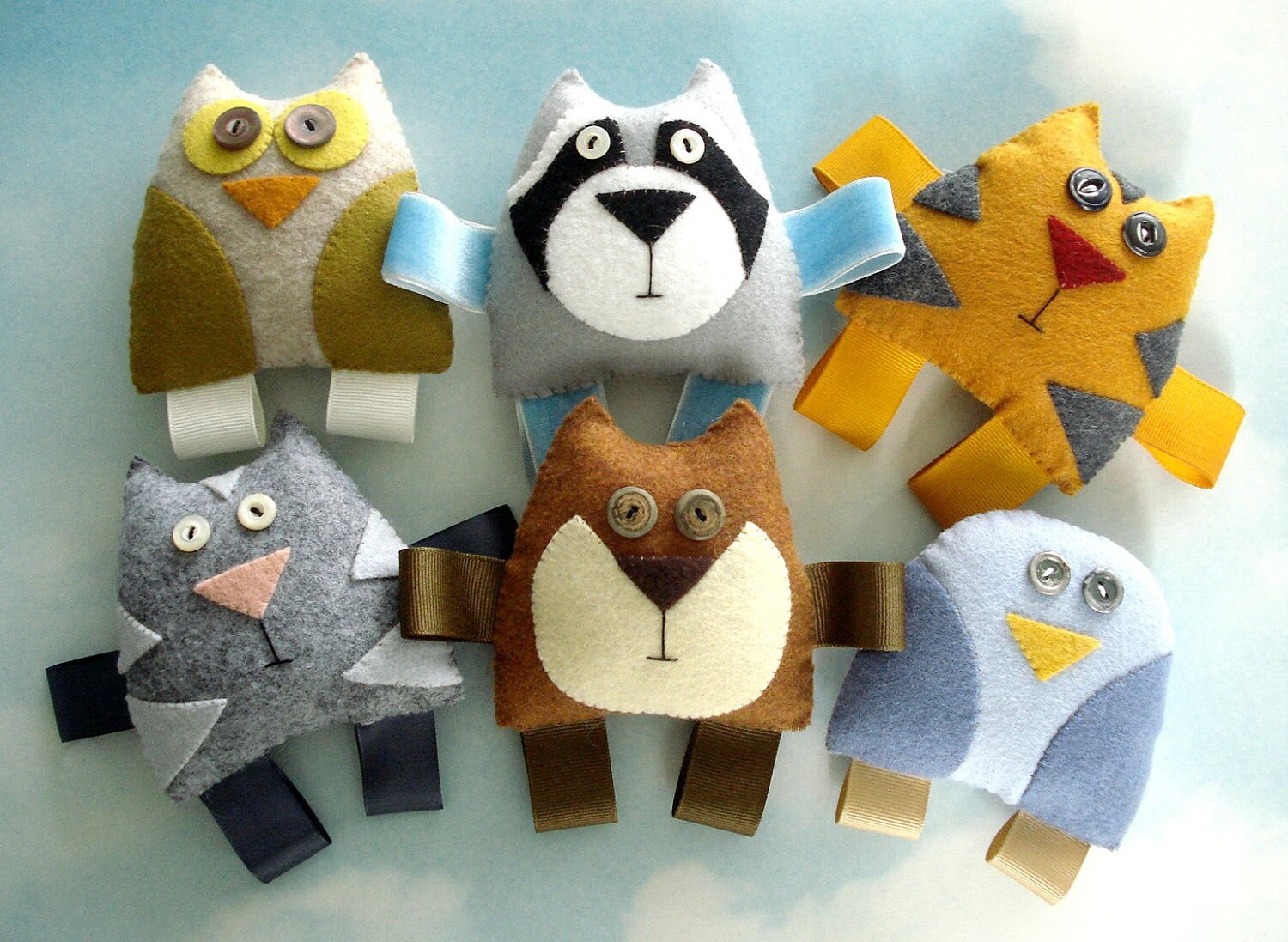 Felt Forest Critters Toy Sewing Pattern PDF Epattern - Etsy