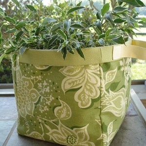 Container Sewing Pattern - PDF E-pattern for Fabric Storage Containers ...