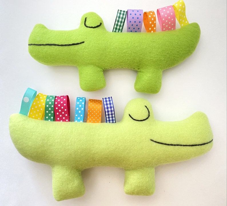 Gator Baby Softie Toy Sewing Pattern PDF Epattern Fleece - Etsy