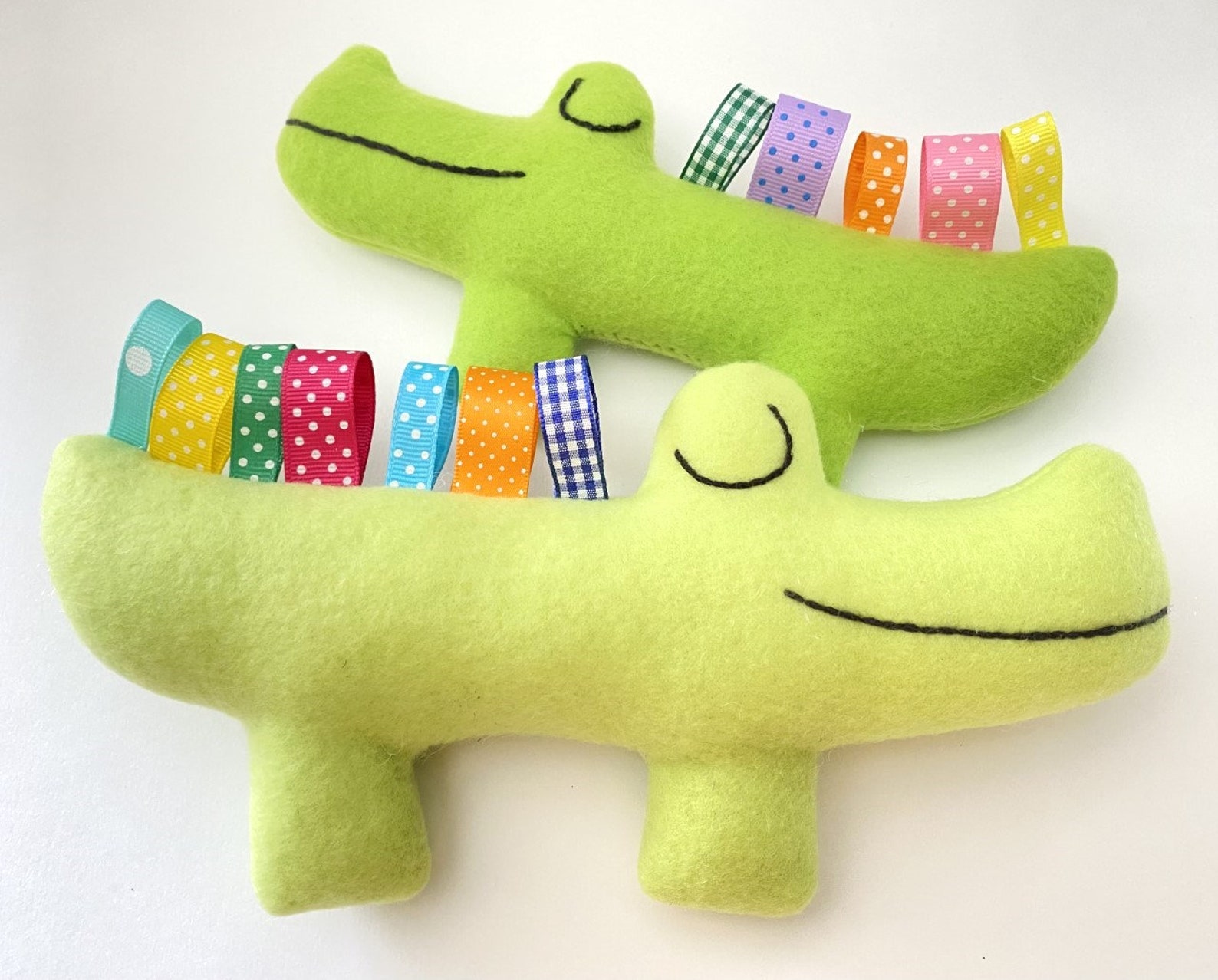 Gator Baby Softie Toy Sewing Pattern PDF Epattern Fleece - Etsy