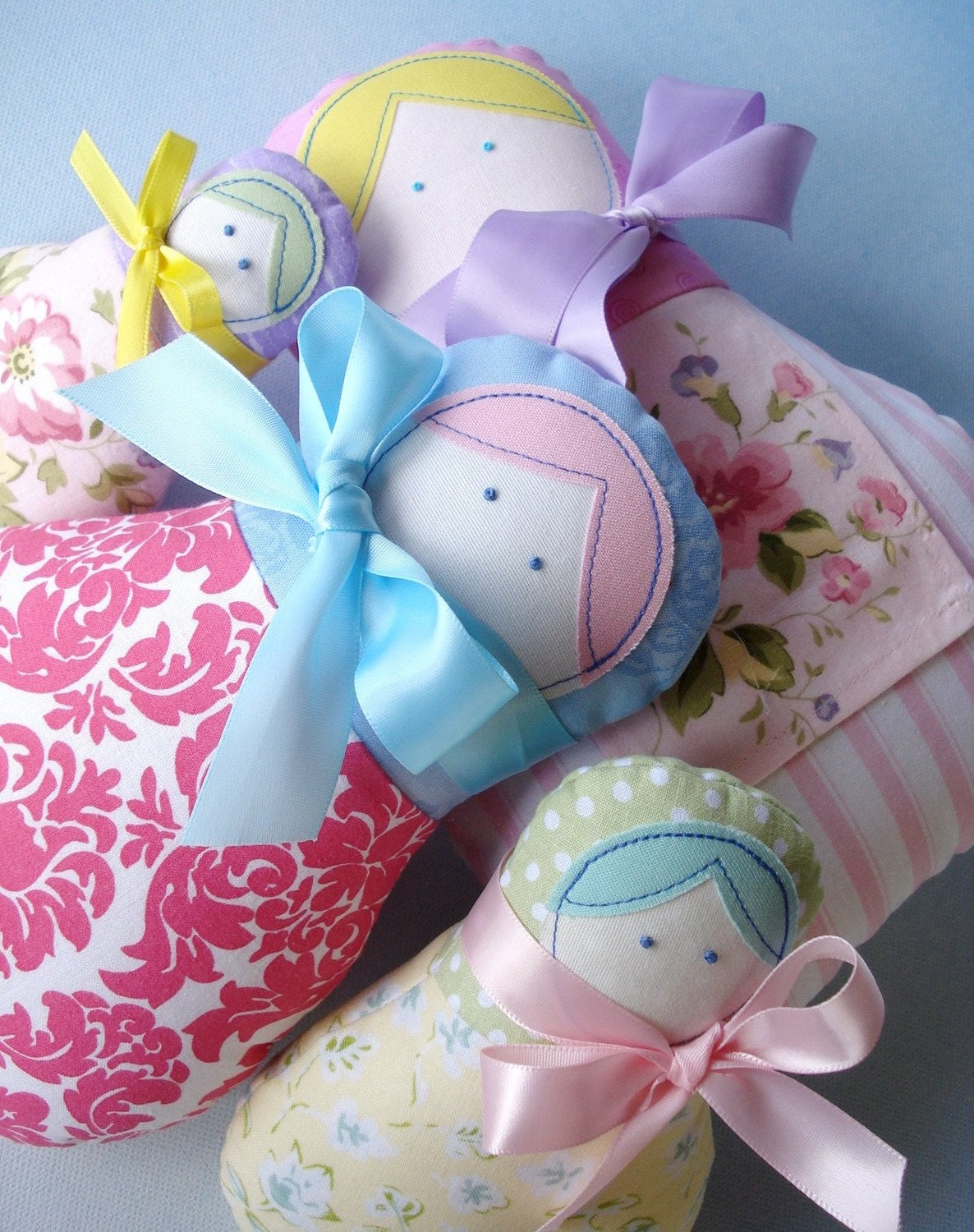 Toy Sewing Pattern for Matryoshka Dolls Four Sizes PDF - Etsy