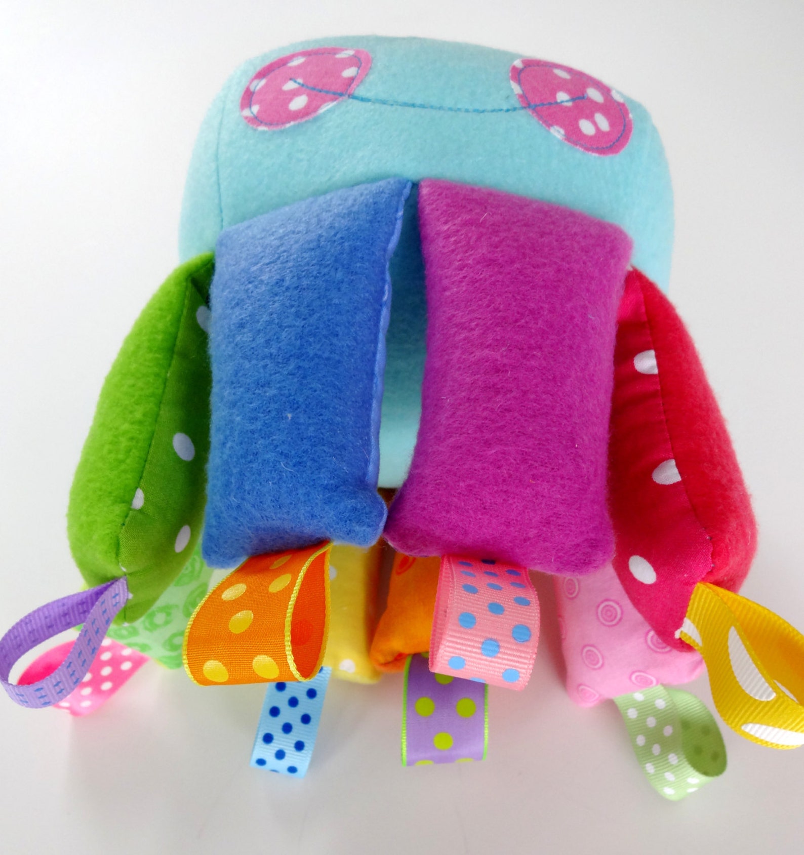 Octopus Softie Toy With Ribbons PDF E-pattern - Etsy