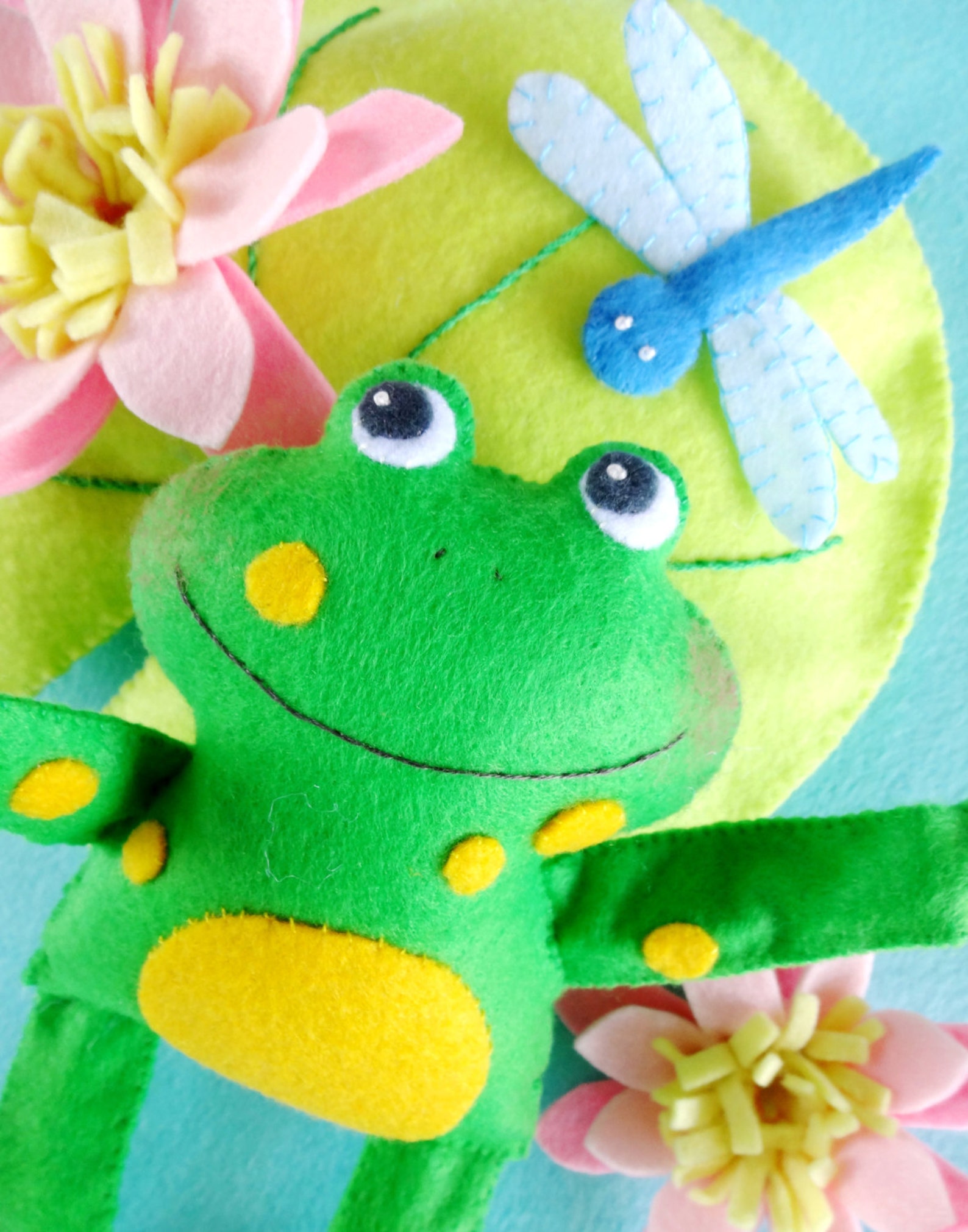 Felt Frog Softies Sewing Pattern PDF Epattern for Frogs - Etsy
