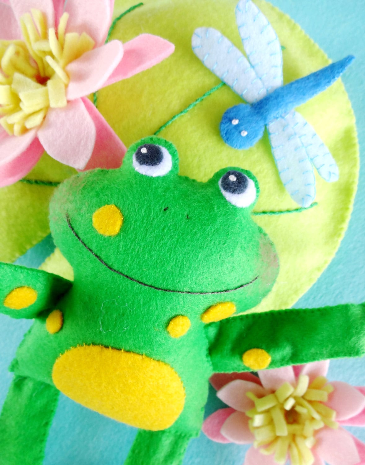Felt Frog Softies Sewing Pattern PDF Epattern for Frogs - Etsy