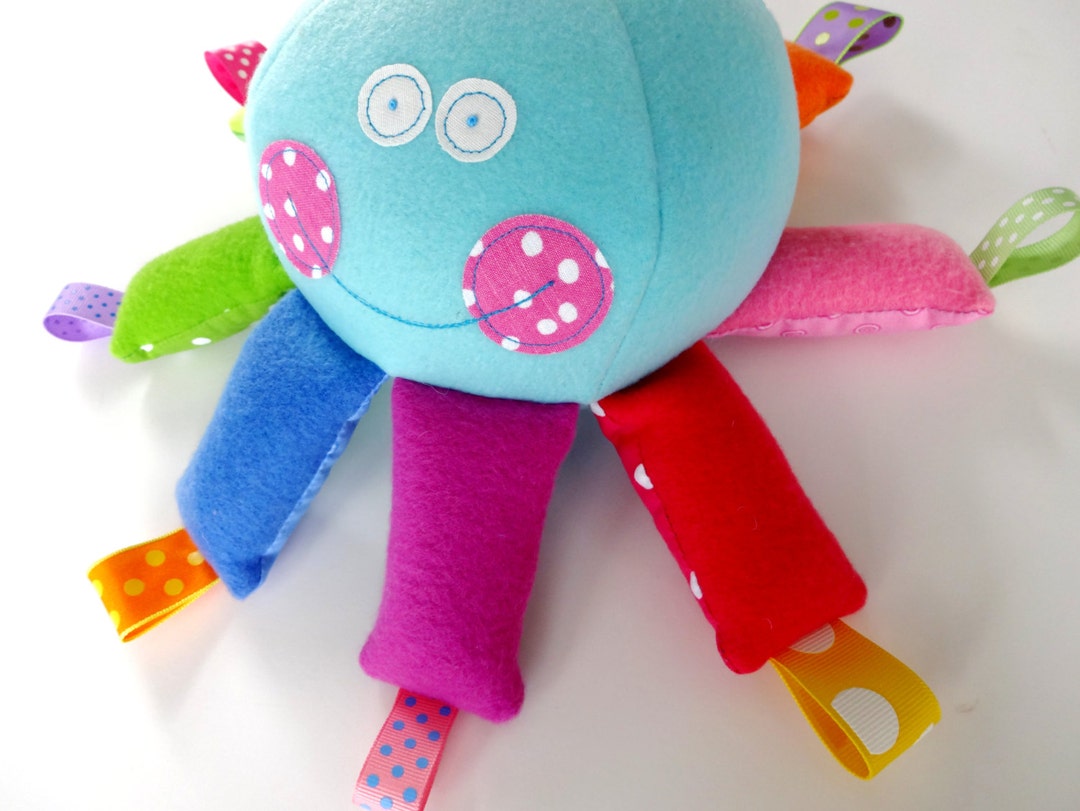 Octopus Softie Toy With Ribbons - PDF E-pattern - Etsy