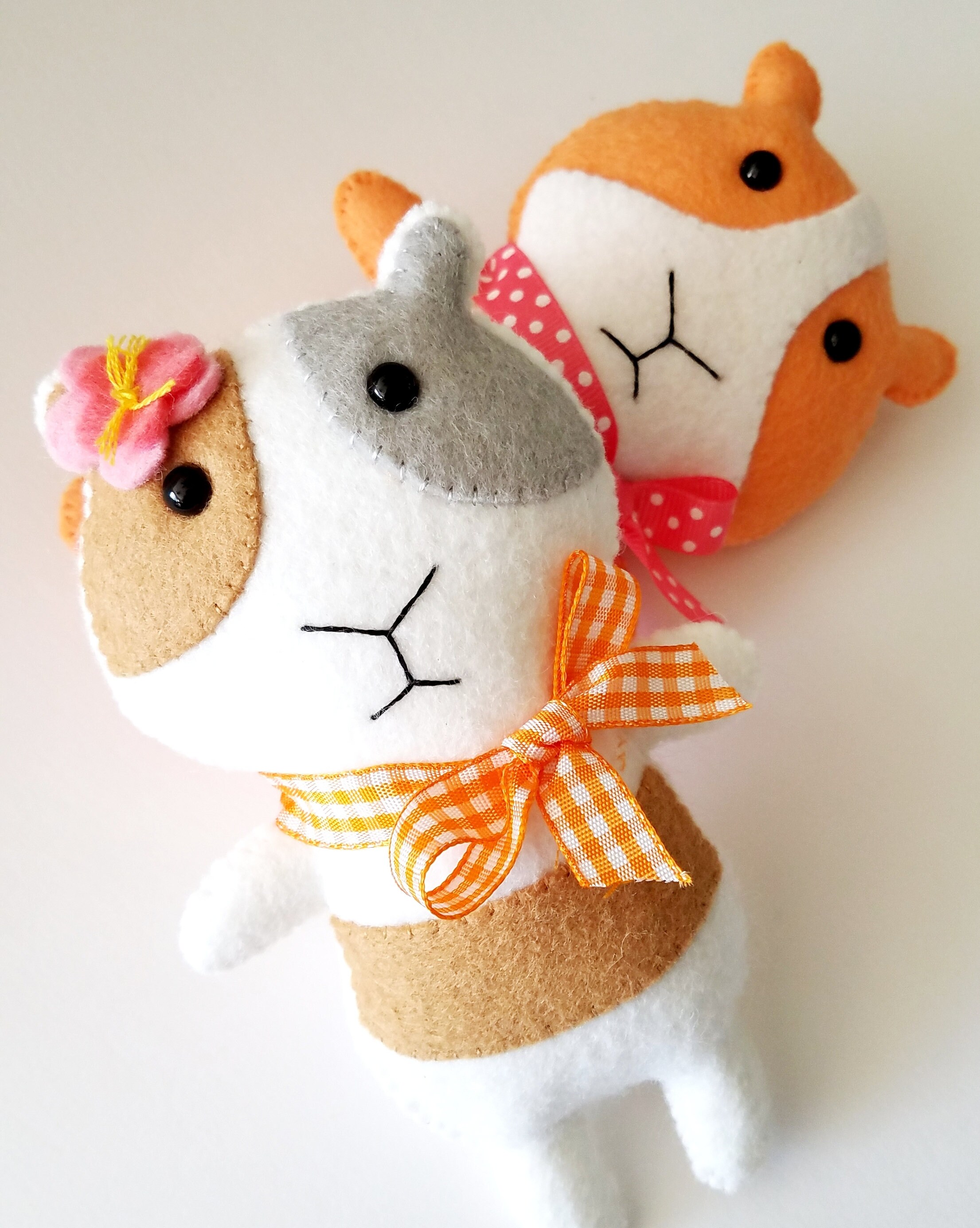 Felt Hamster Guinea Pig Pet Animal Softies Sewing Pattern Toy | Etsy