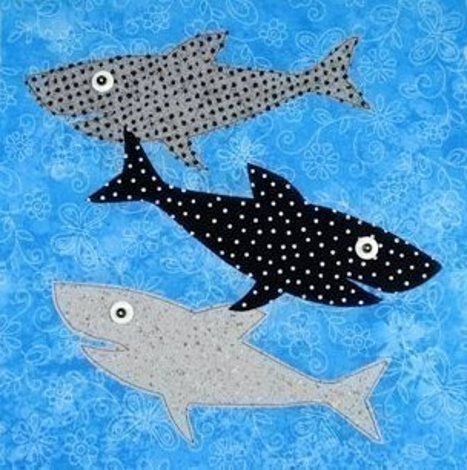 SALE - PDF E-pattern Sea Creature Appliques Sewing Pattern - Etsy