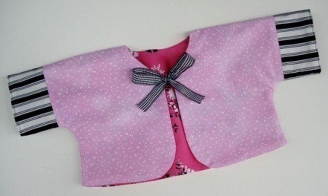 SALE PDF E-pattern Reversible Short Jacket Sewing Pattern - Etsy