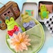 Frog Toad Tin Play Set Felt Sewing Pattern Toy Sleeping Bag Tutorial ...