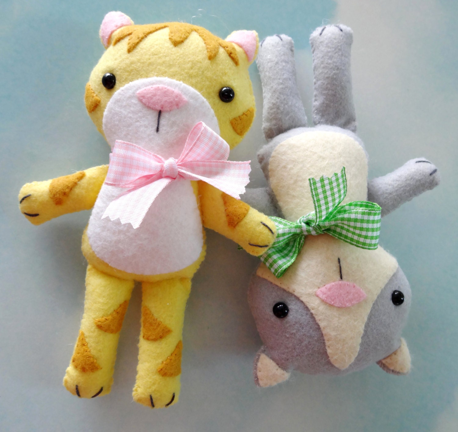 Felt Kitty Softie Toy Sewing Pattern Tutorial PDF Epattern - Etsy