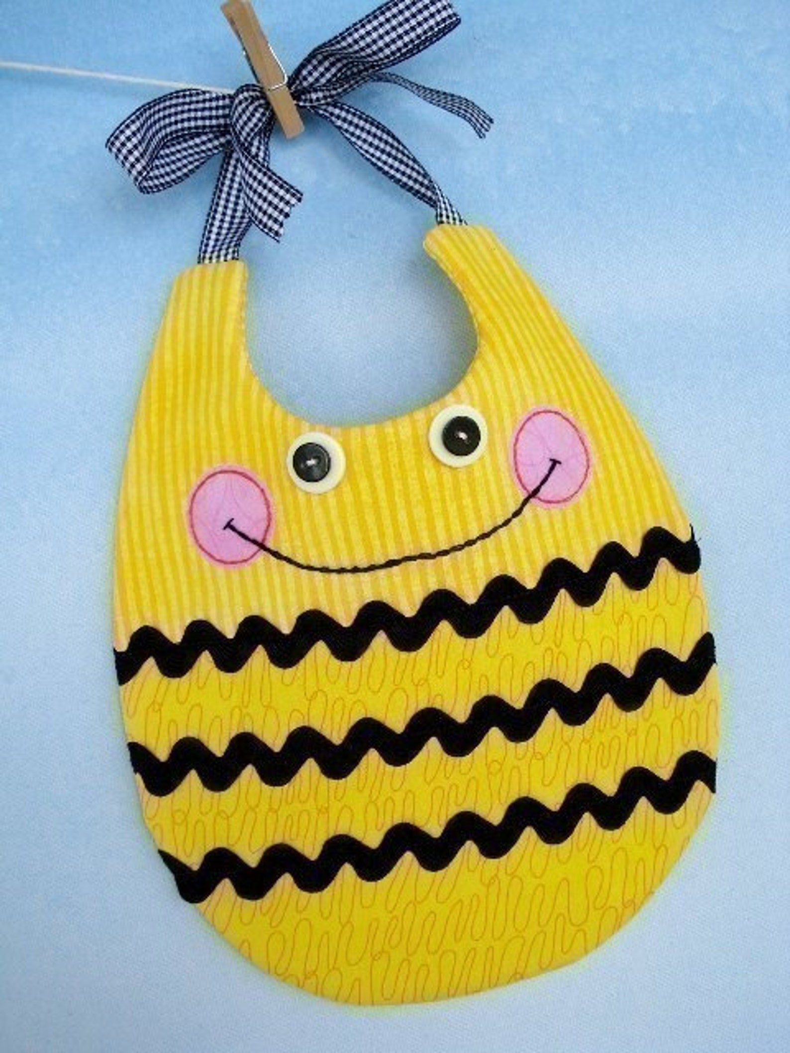 Baby Bib Sewing Pattern for Beetle Ladybug and Bee Bib - Etsy