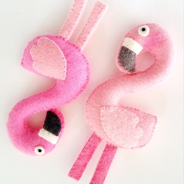 Flamingo Pink Felt - Etsy