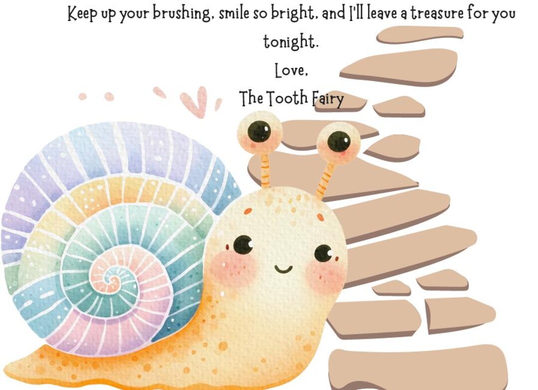 Tooth Fairy Poems With Animal Facts - Etsy