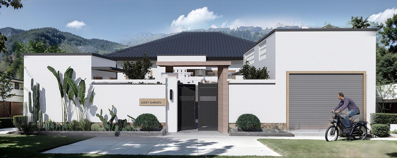 Modern 4 Bedroom House Plan: 2551 Sqft With CAD File (digital Download ...