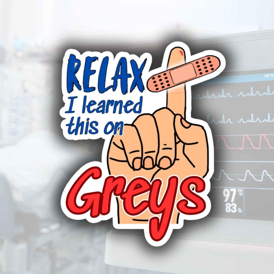 Funny Medical Band Aid Sticker: Nurse Doctor Humor Decal - Etsy