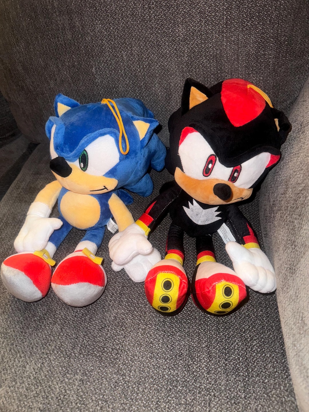 Christmas: Sonic and Shadow Plush Toys - Etsy