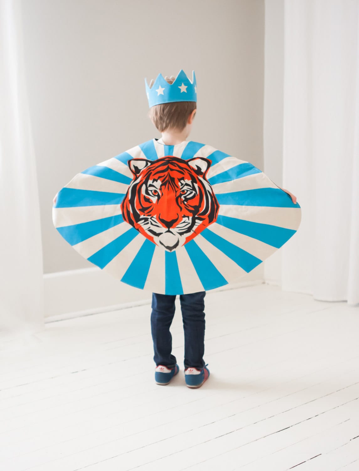 Tiger Cape Circus Tiger Costume Boy Gift Halloween | Etsy