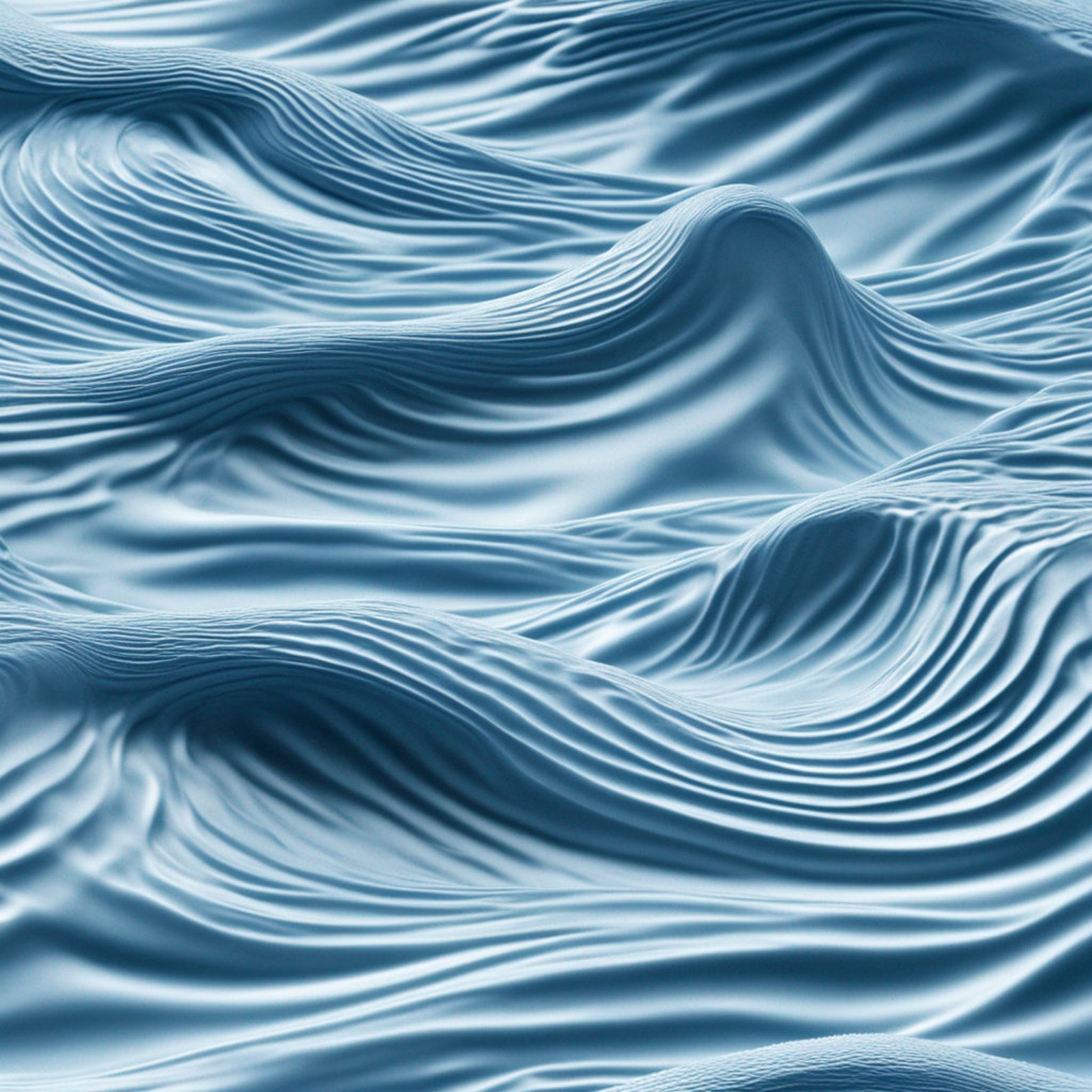 3D Water Wave Set of 24 |seamless Patterns |instant Download ...
