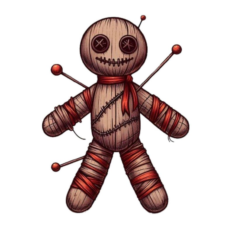 Voodoo Dolls Set of 18 Sublimation PNG Print |instant Download ...