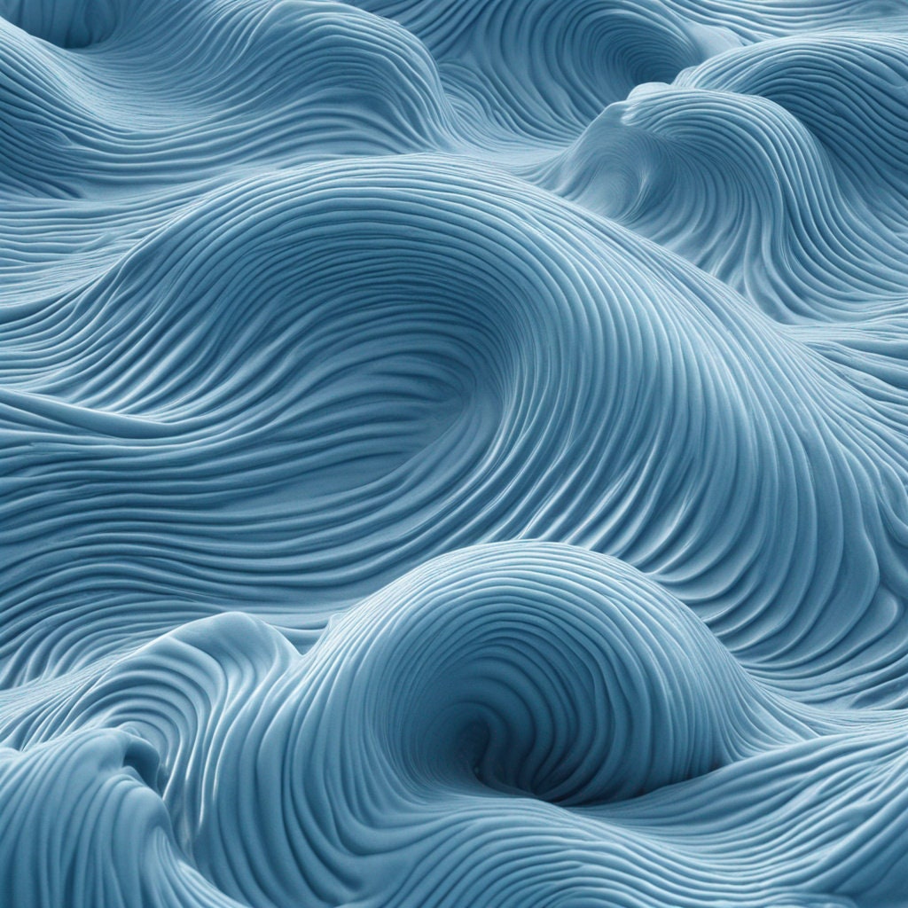3D Water Wave Set of 24 |seamless Patterns |instant Download ...