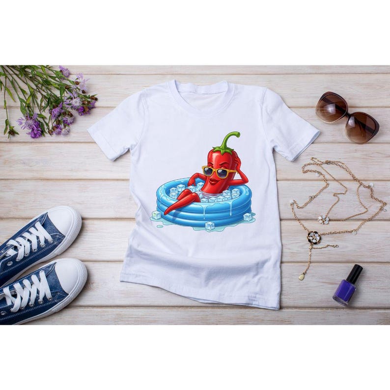 Ice Cube Chili Pepper Set of 25 Sublimation Bundle PNG Print |instant ...