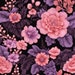 Pink and Purple Floral Set of 8 |seamless Patterns |instant Download ...