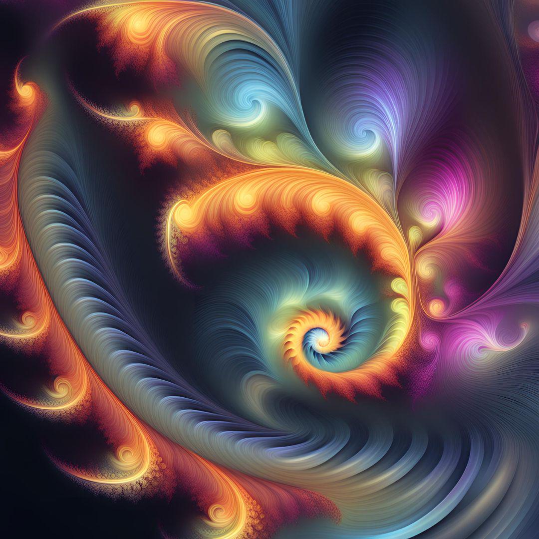 Beautiful Spiral Pattern Set of 21 |seamless Patterns |instant Download ...