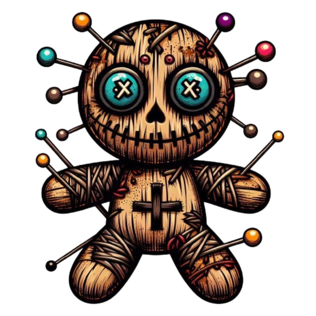 Voodoo Dolls Set of 18 Sublimation PNG Print |instant Download ...