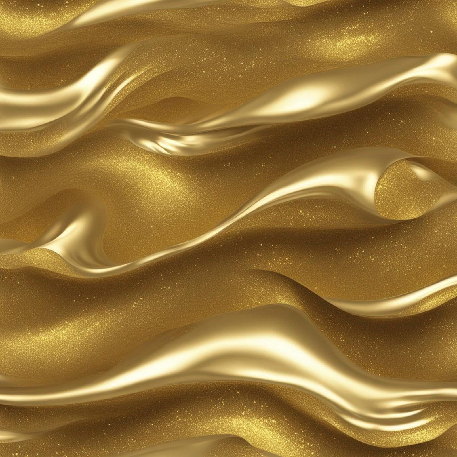 Gold Glitter Wave Seamless Pattern Set (digital Download) - Etsy