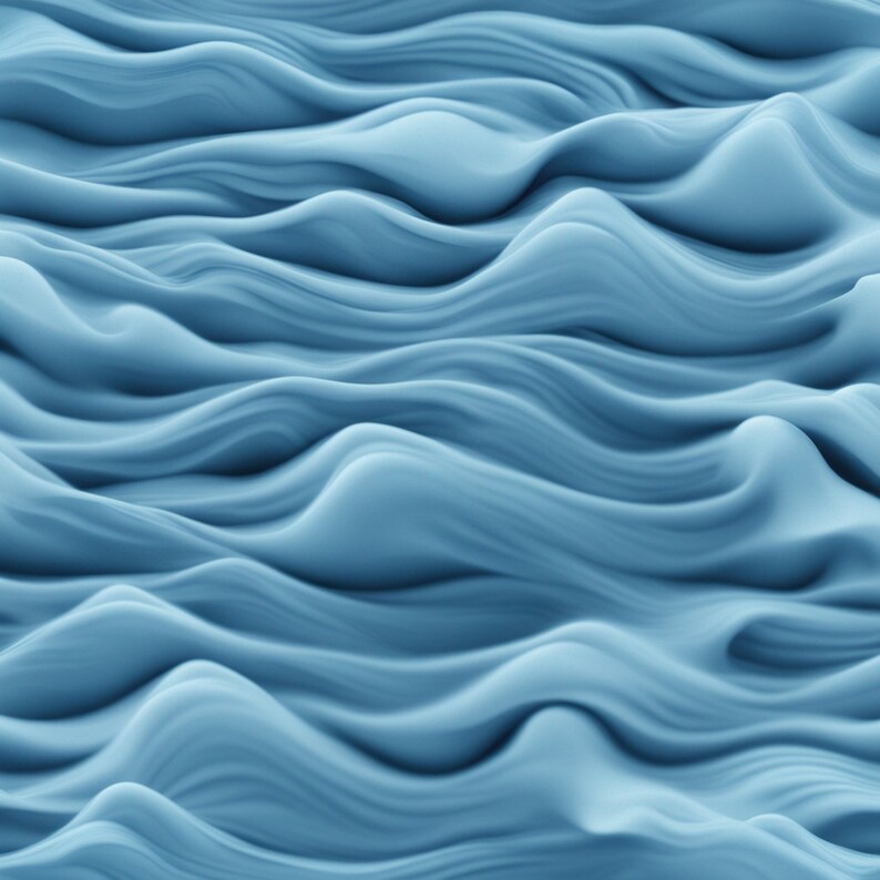 3D Water Wave Set of 24 |seamless Patterns |instant Download ...