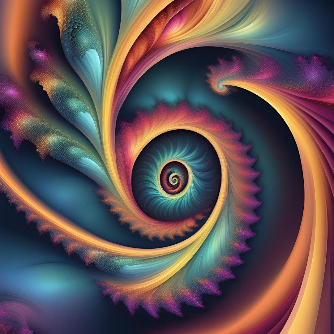 Beautiful Spiral Pattern Set of 21 |seamless Patterns |instant Download ...