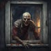 Halloween Zombie in a Window Set of 9 |seamless Patterns |instant ...