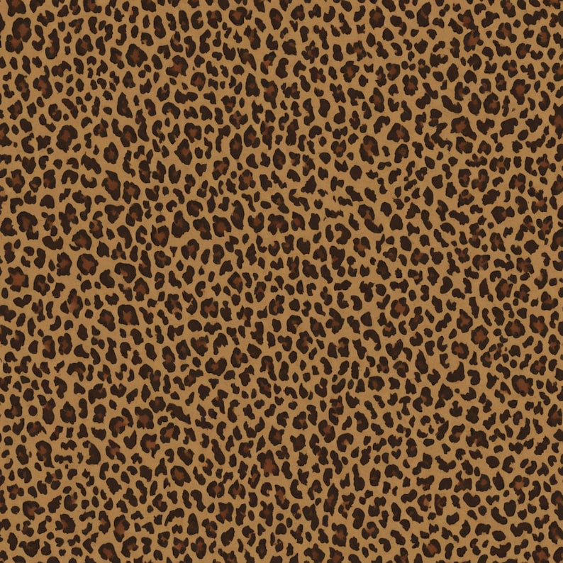 Brown Leopard Print Set of 12 |seamless Patterns |instant Download ...