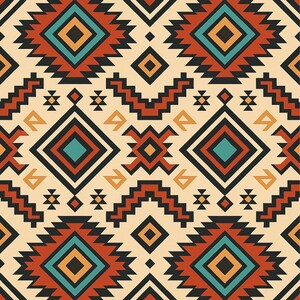 American Native Set of 12+ |seamless Patterns |instant Download ...