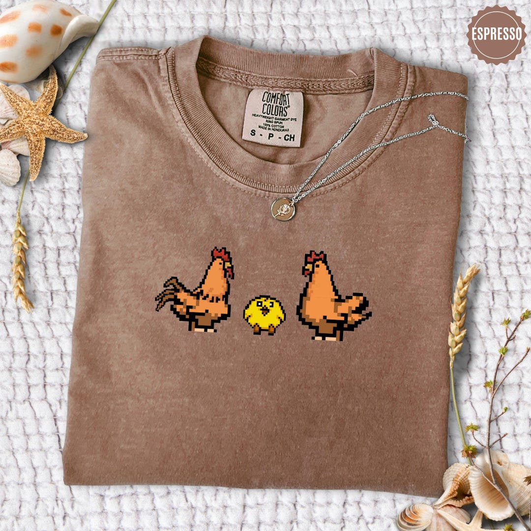 Stardew Valley Shirt, Stardew Valley Chicken Sweatshirt, Stand Out With ...
