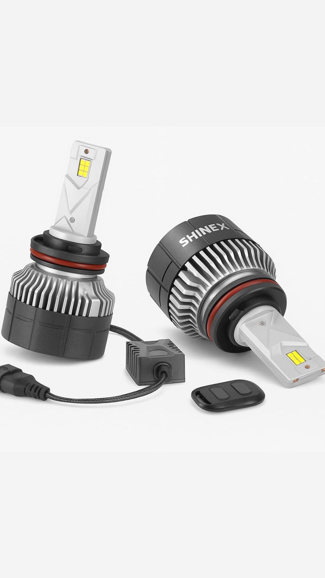 H11 H8 H9 Tricolor Remote Control Strobe Function LED Fog Light Bulbs ...