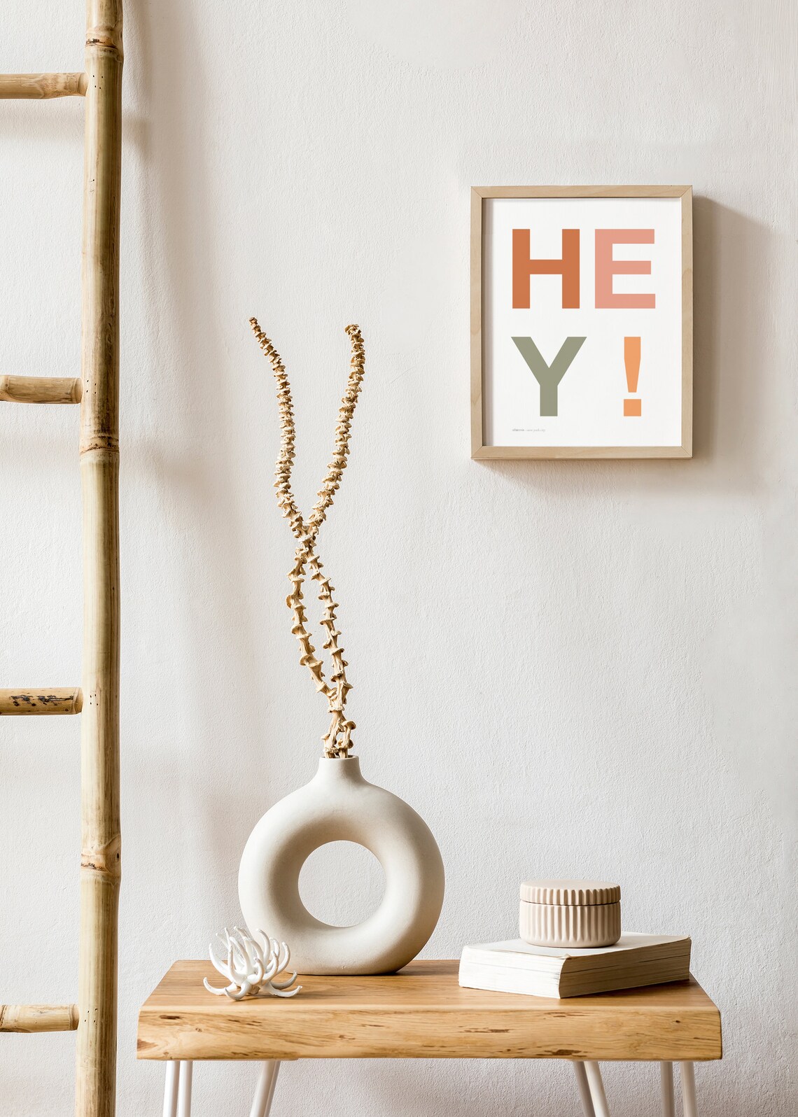 Minimalist Typography Wall Art Print Neutral Colors Poster | Etsy