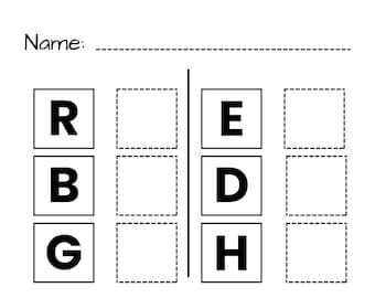 Freshwater Vs Saltwater Cut and Paste Worksheet - Etsy