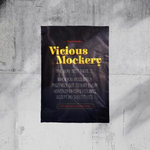 Printable Dnd Wall Art - Vicious Mockery Spell | Dnd Gifts, Posters ...