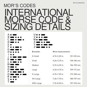 Morse Code Jewelry - Etsy