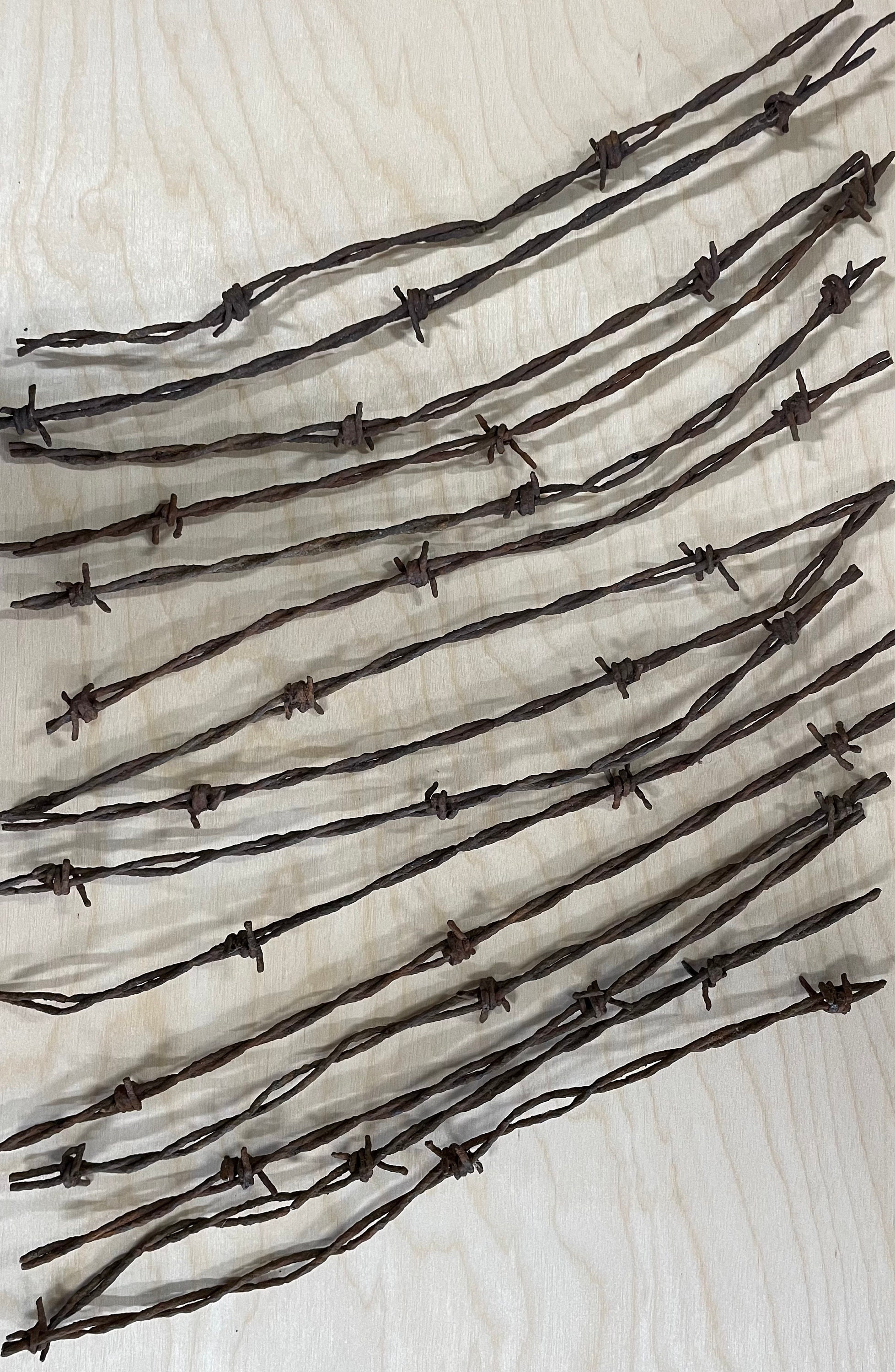 Rustic Barbed Wire Sticks - Etsy