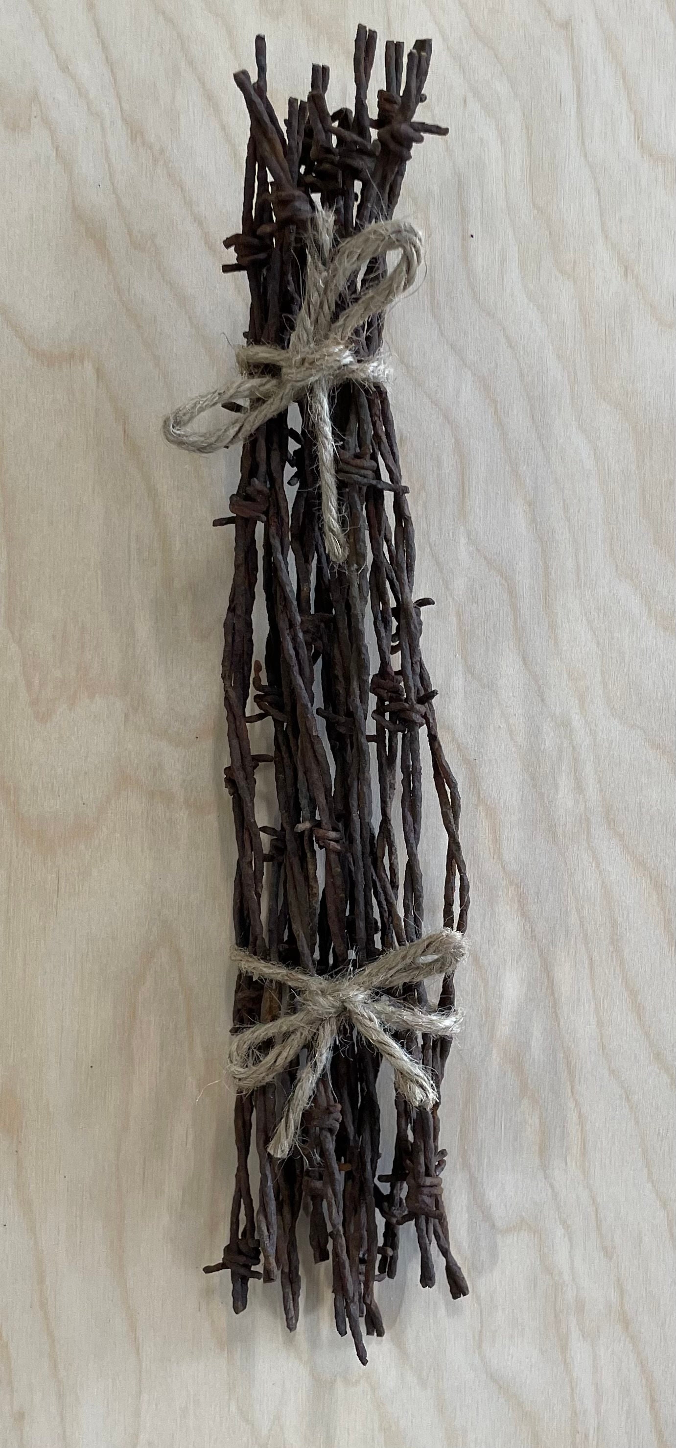 Rustic Barbed Wire Sticks - Etsy