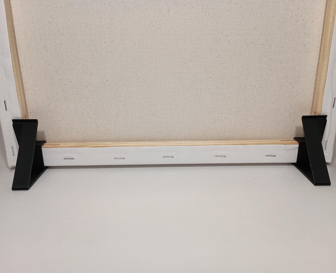 Canvas Stand Art Holder for Shelf Canvas Art With Flexible Stands ...