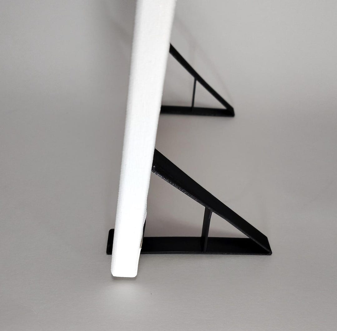 Canvas Stand Art Holder for Shelf Canvas Art With Flexible Stands ...