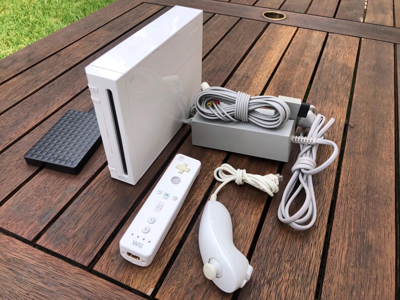 Wii Console With 2TB Portable Hard Drive Massive RETRO GAME BUNDLE - Etsy