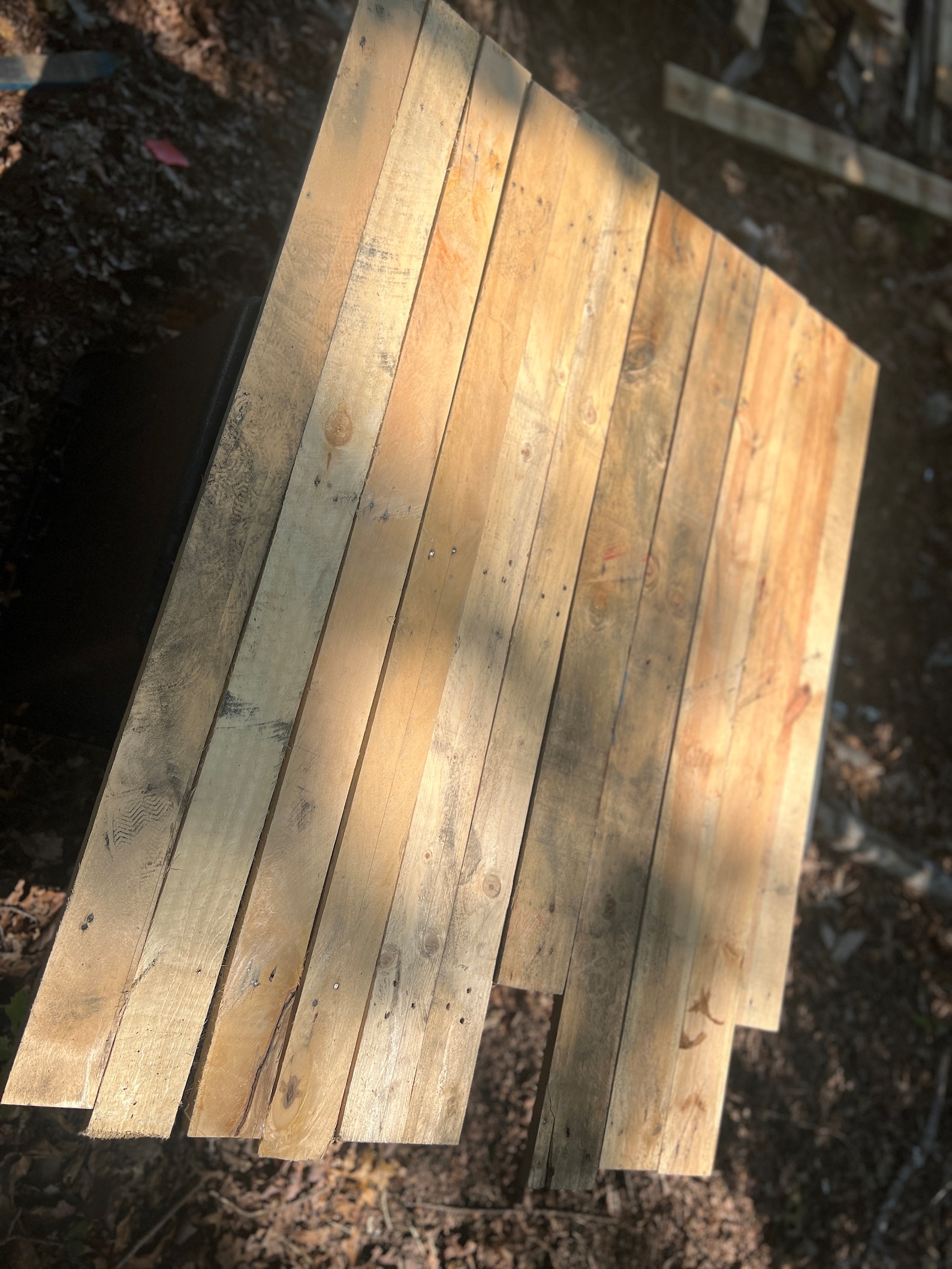 Authentic Reclaimed Pallet Wood Bundles - Etsy