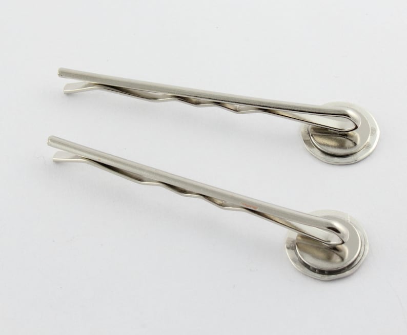 Personalized Custom Bobby Pin Hand Stamped Sterling Silver - Etsy