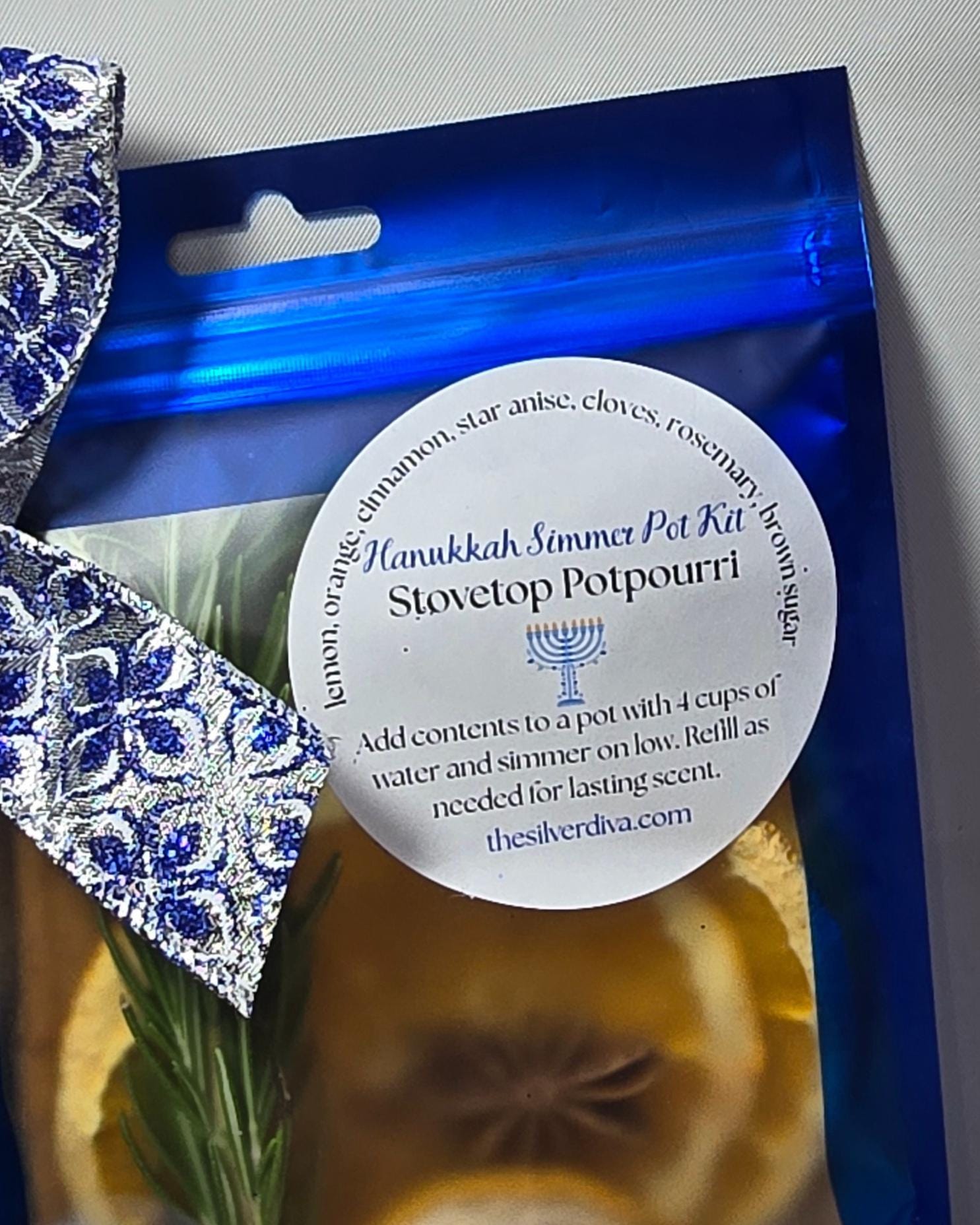 Hanukkah Simmer Pot Kit • Cozy Holiday Stovetop Potpourri • Star of ...