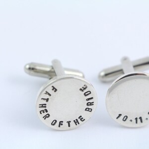 Secret Message Cufflinks - Father of the Bride Cufflinks - Wedding Gift ...