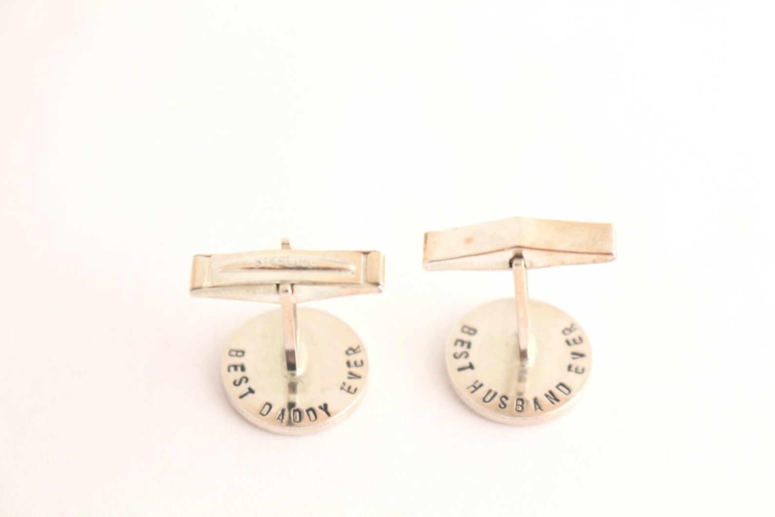 Monogram Cufflinks - Secret Message Cufflinks - Gift for Dad - Cuff ...